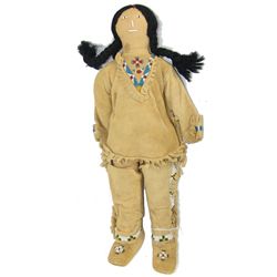 Apache Buckskin Doll