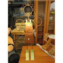 Garden angel plant stand