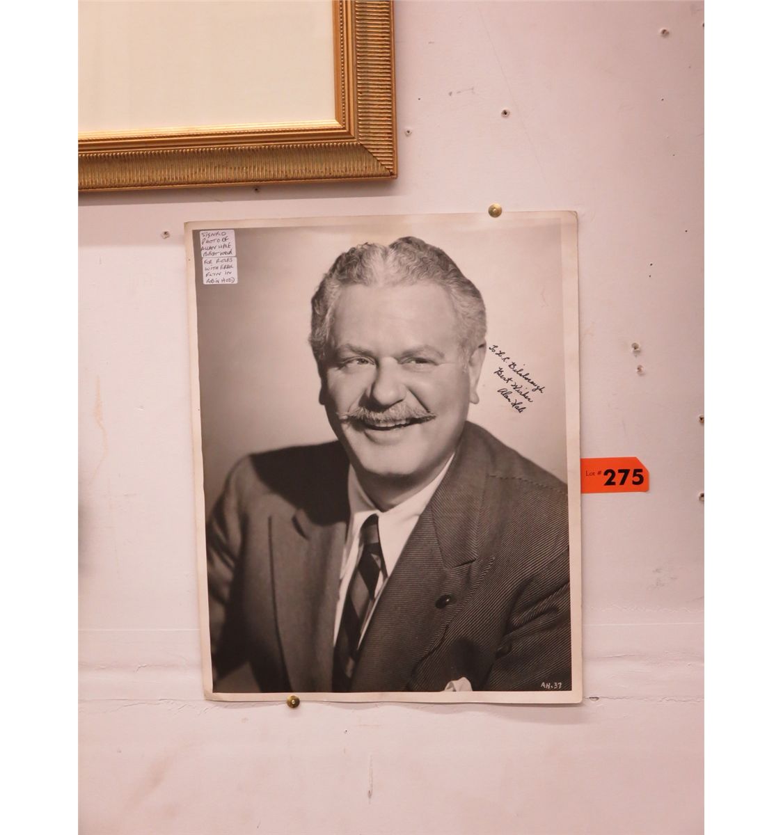 Signed photo of Allan Hale