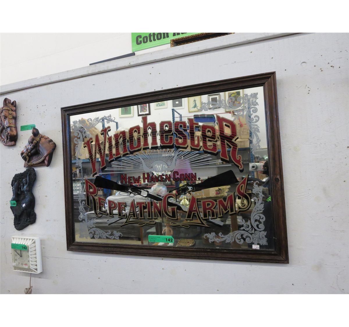 Winchester rifle mirror