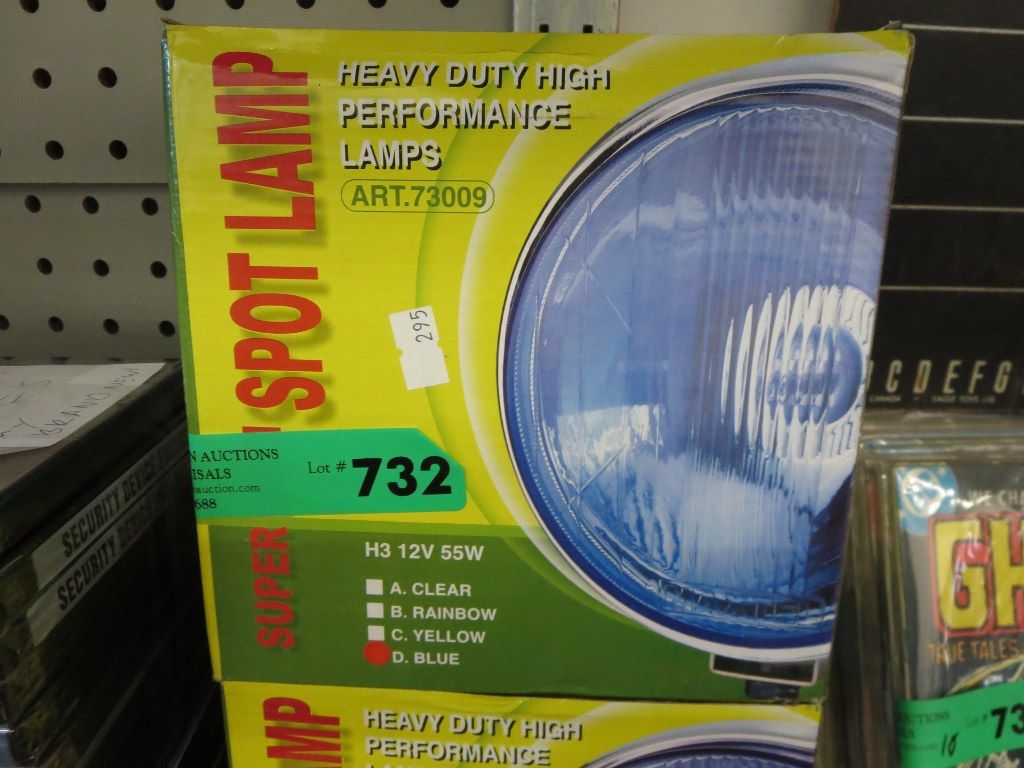 Automotive super spot lamp