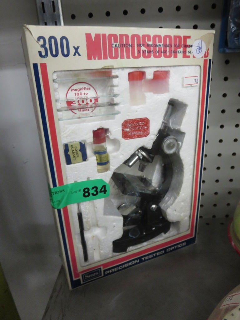 Vintage Sears microscope