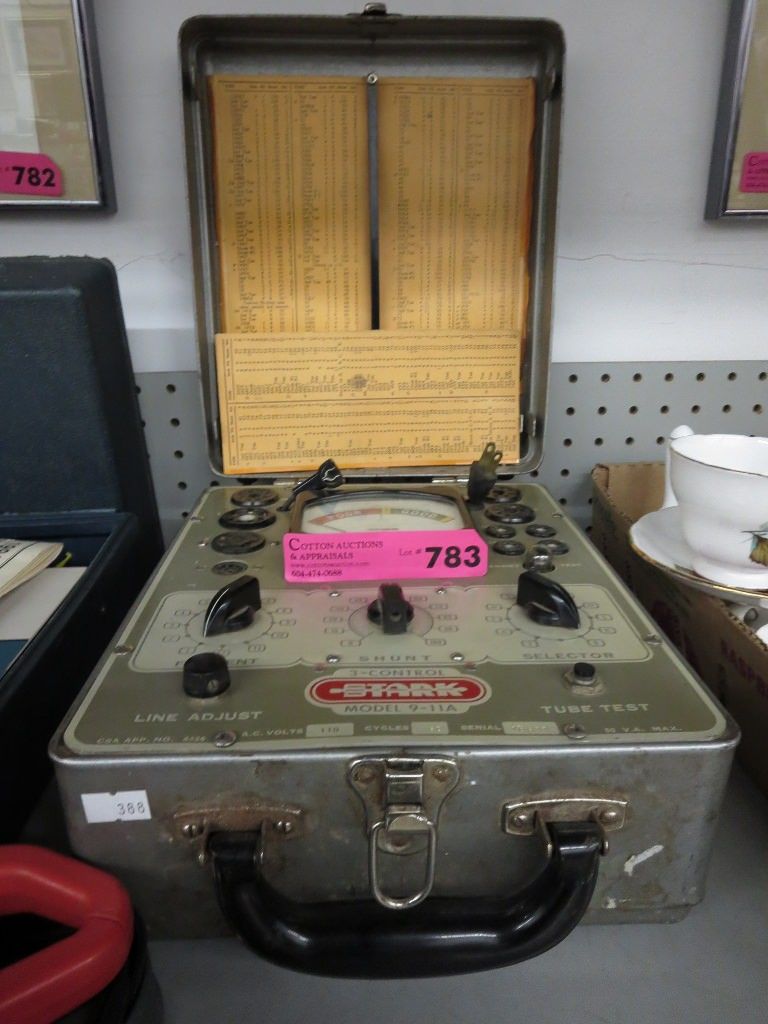 Vintage Stark tube tester