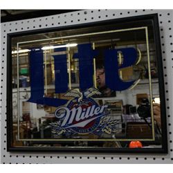 Miller Lite Bar Mirror