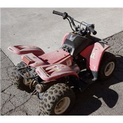 Red Kids Honda Quad Four Wheeler Gas Powered.