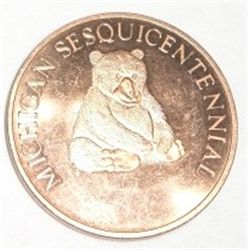 1837-1987 *150 YEAR* MICHIGAN SESQUICENTENNIAL COIN *MS HIGH GRADE ...