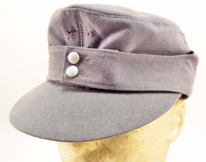 GERMAN NAZI GREY FIELD CAP