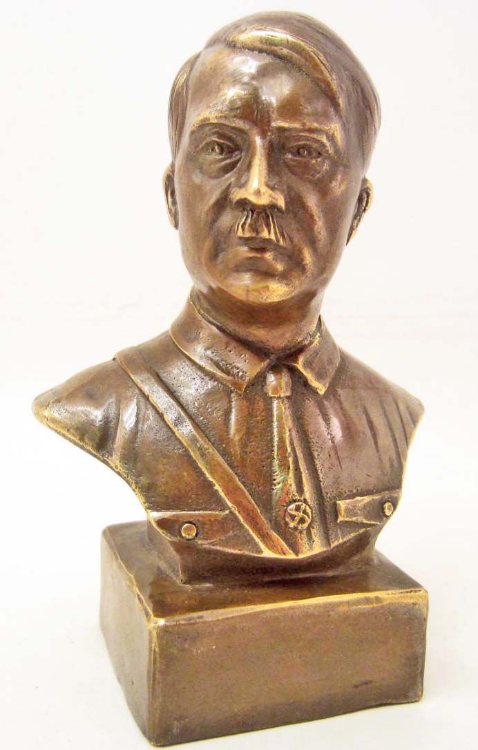 ADOLF HITLER BRONZE BUST