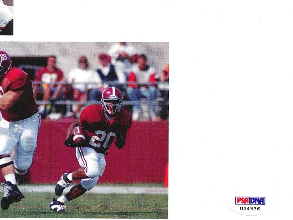 Gene Stallings & Jay Barker Signed Alabama 4x6 1992 National ...