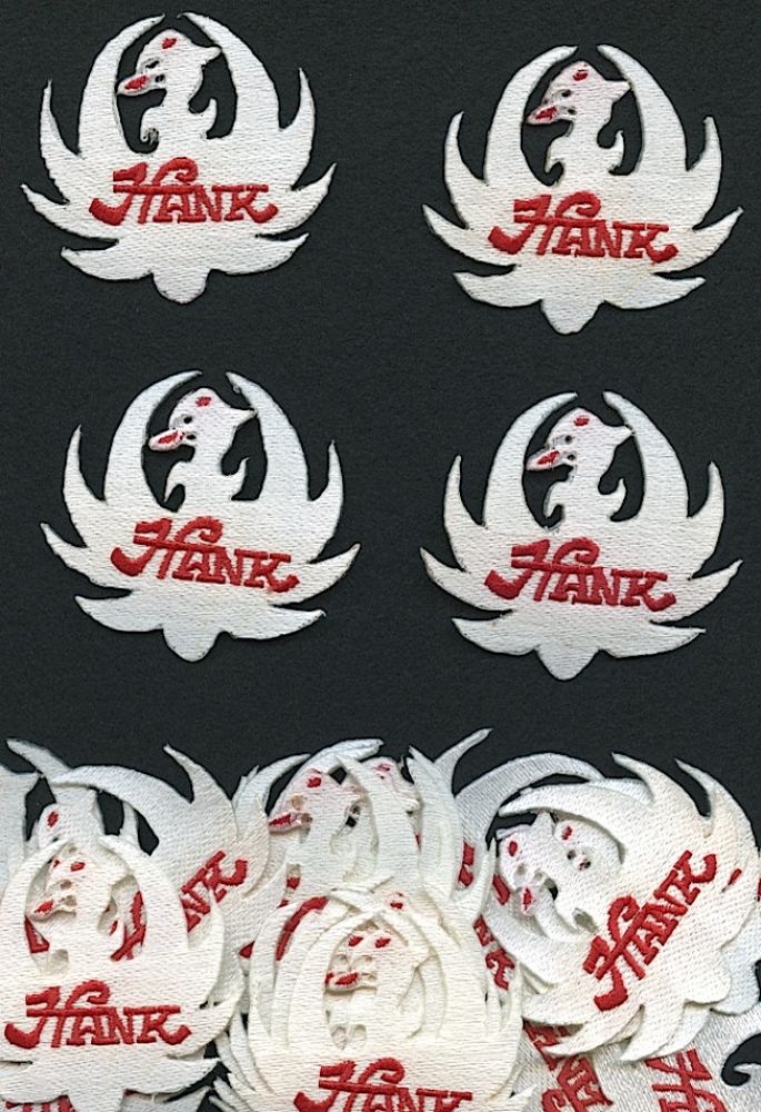 Lot of (20) Hank Williams Jr. "HANK" Patches