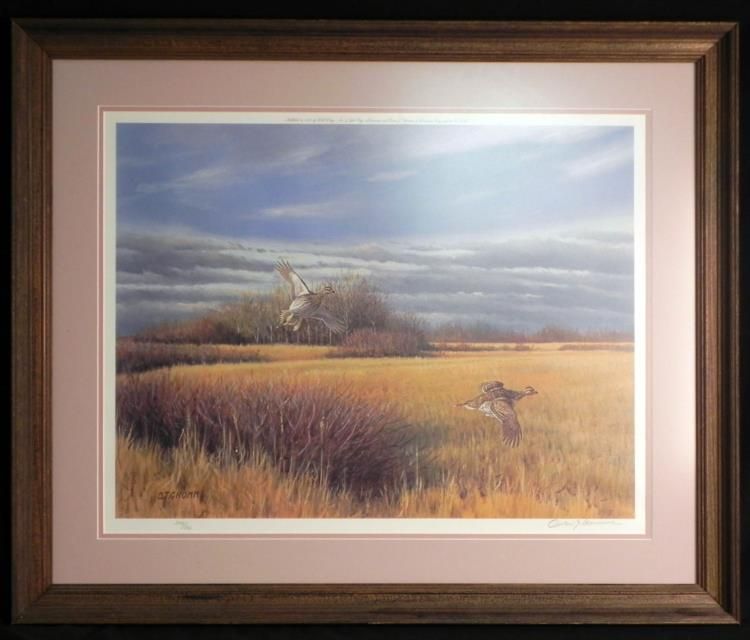 Limited Edition Signed Print O.J. Gromme