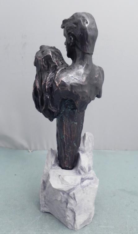 Marga Man & Woman Bronze Sculpture PAOR Spain
