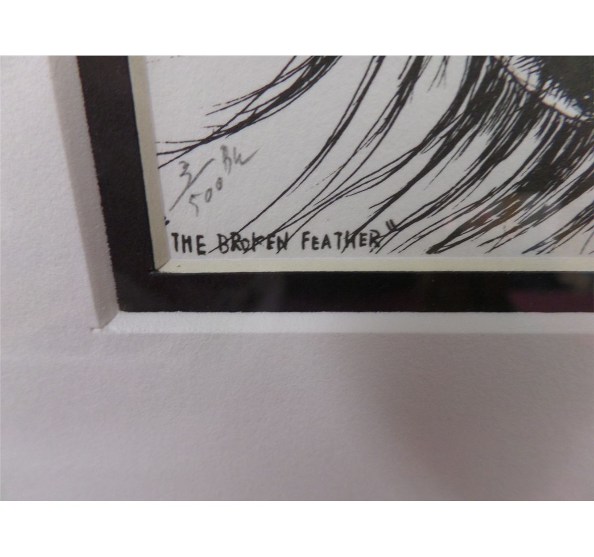 DELVIS MORRISON "THE BROKEN FEATHER" 3/500 1993