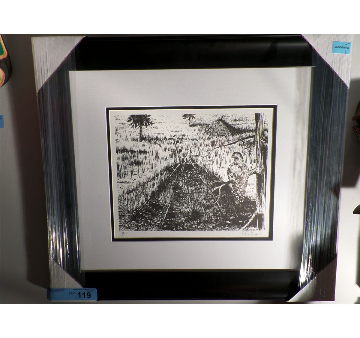 DELVIS MORRISON "WINTER PITHOUSE" 593/1000