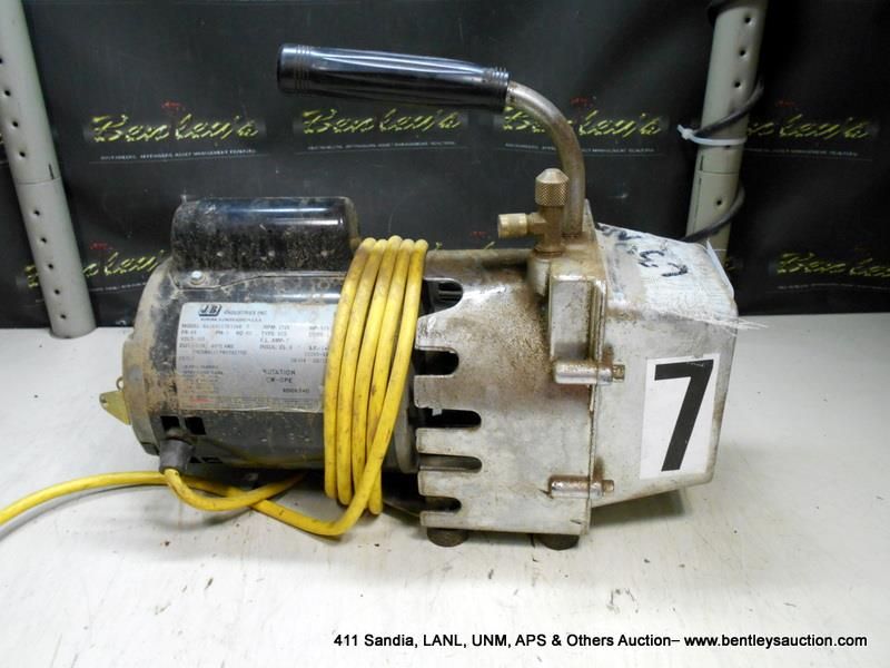 FAST-VAC DV-85C 2-STAGE DEEP VACUUM PUMP