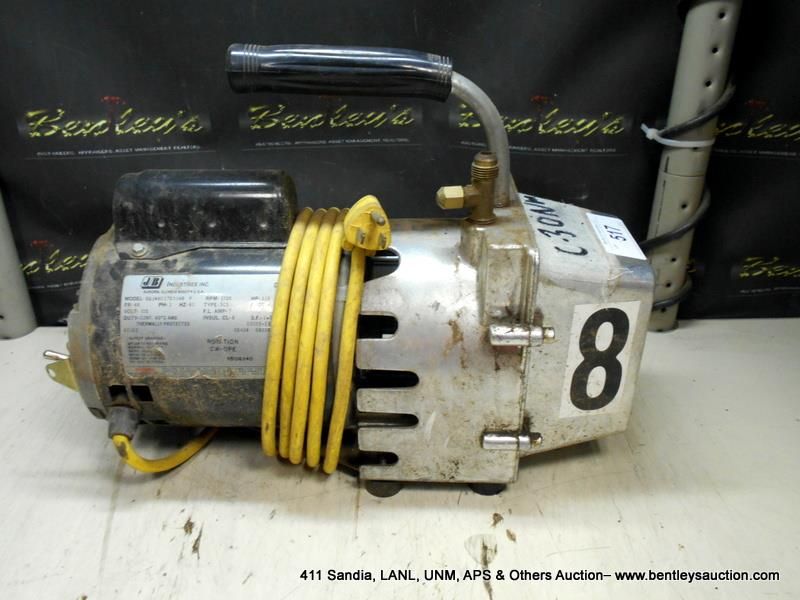 FAST-VAC DV-85C 2-STAGE DEEP VACUUM PUMP