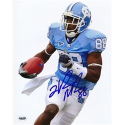Hakeem Nicks Signed North Carolina 8x10 Photo (In The Game COA)