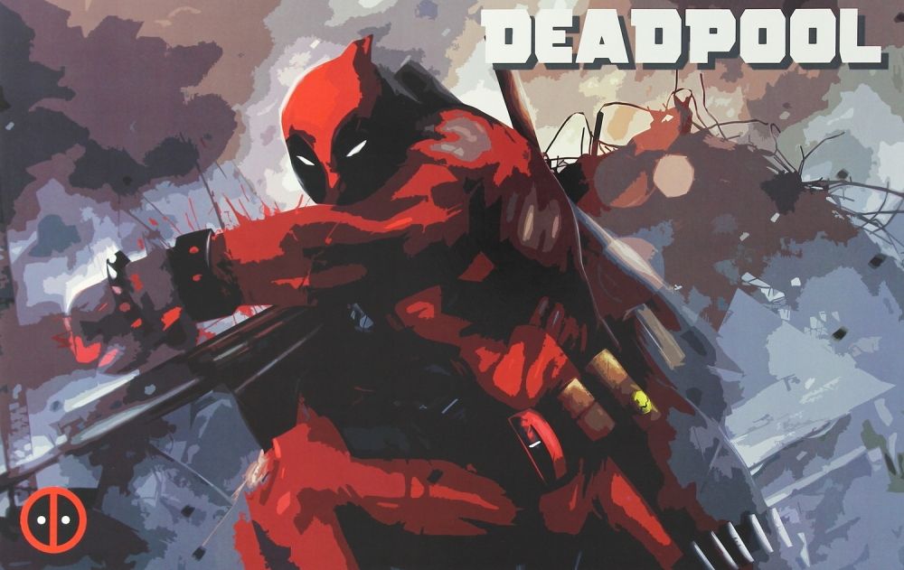 Deadpool Limited Edition 11x17 Lithograph # 09/10