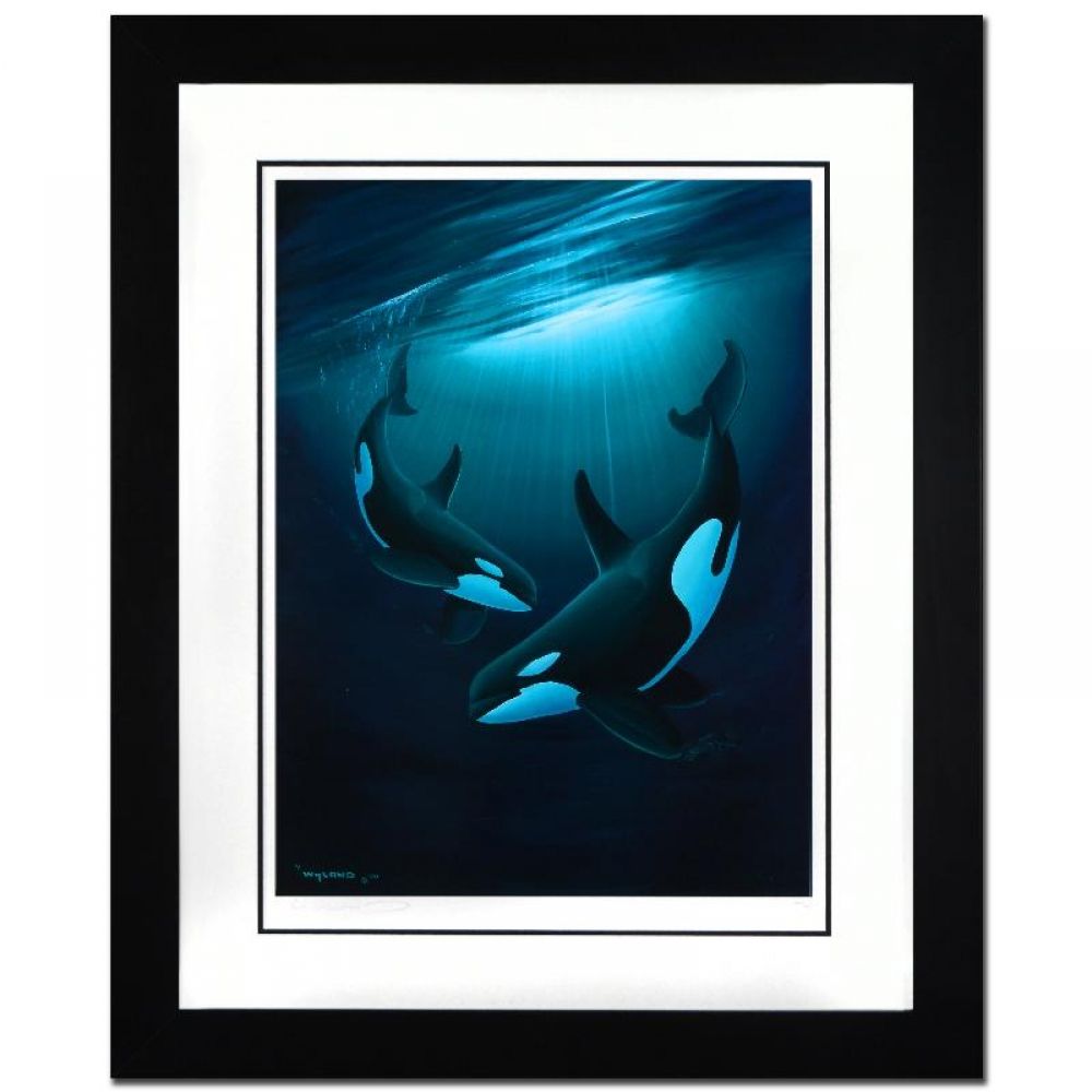 "Ancient Orca Dance" Limited Edition Custom Framed 29x35 Lithograph by ...