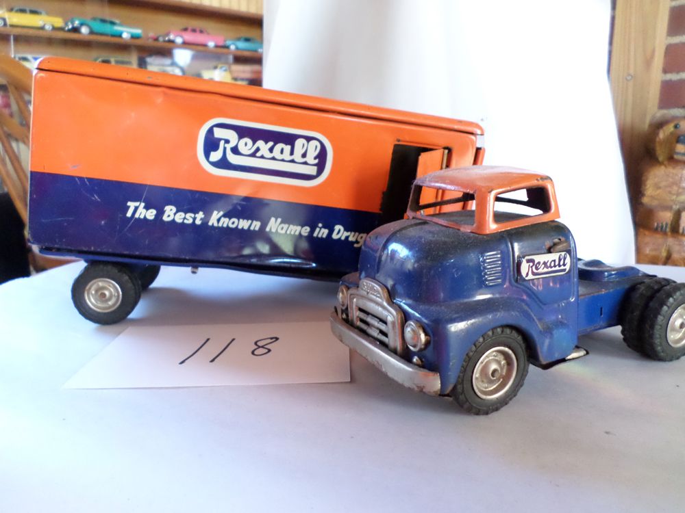 Rexall Drug Store Delivery Truck GMC Tractor/Trailer