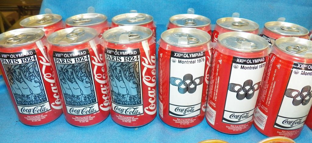 Empty Coca-Cola Cans Empty Coca-Cola Cans