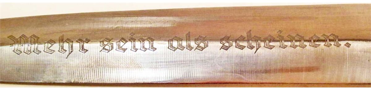 GERMAN NAZI NPEA STUDENTS DAGGER W/ SCABBARD