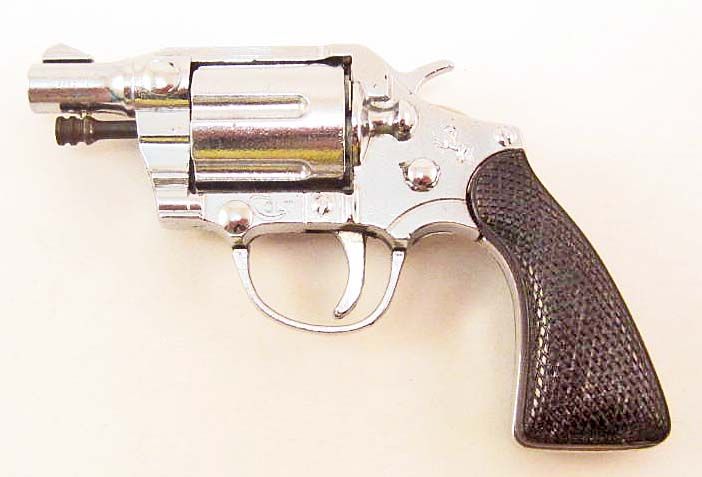 VINTAGE HUBLEY COLT DETECTIVE SPECIAL CAP GUN W/ BOX