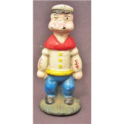 CAST IRON POPEYE THE SAILOR MAN BANK