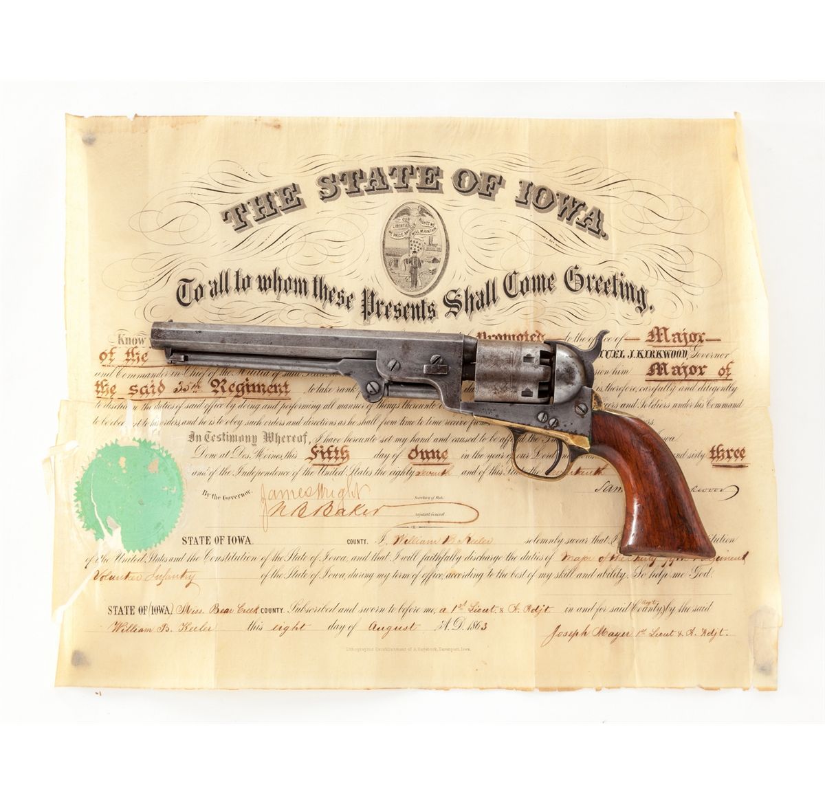 Colt 1851 Navy Percussion Revolver