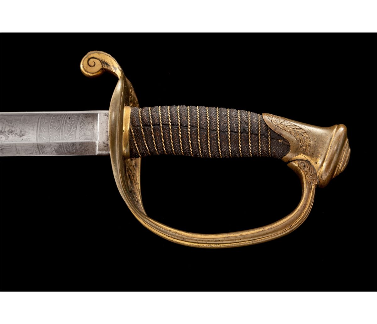 U.S. Model 1850 Foot Officer's Sword, by Ames