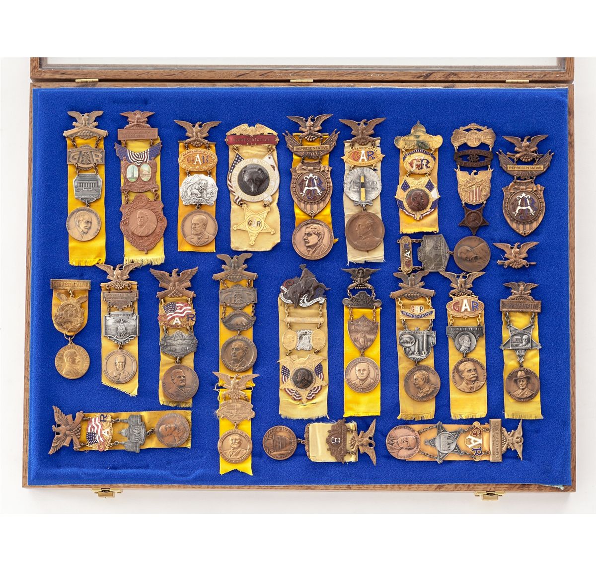 Approx. 24 GAR Encampment Medals