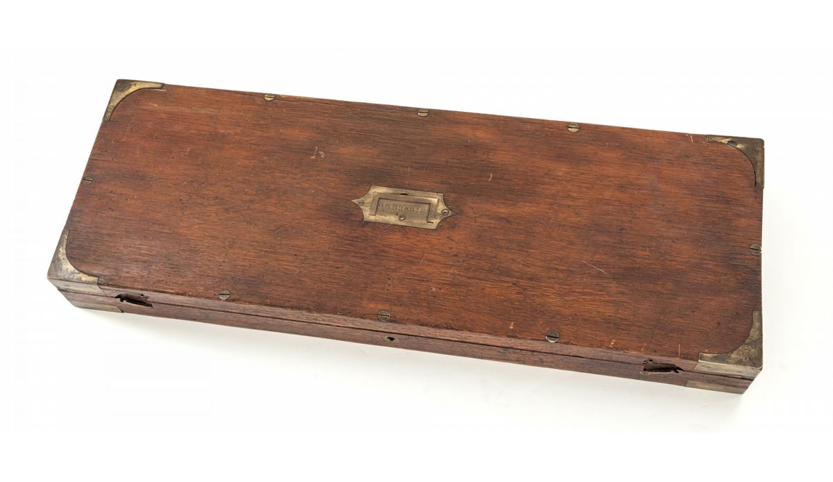 Cased Vic. Era Wilkinson & Son Perc. Double Rifle