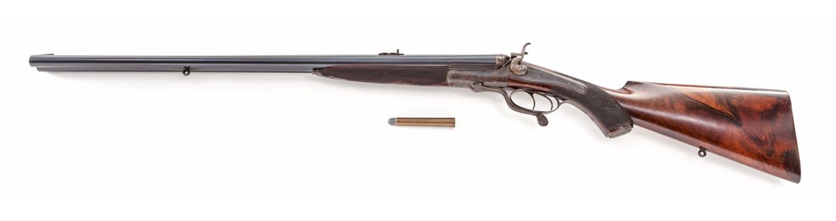 Late Vic. English Double Rifle, by E. Roberts