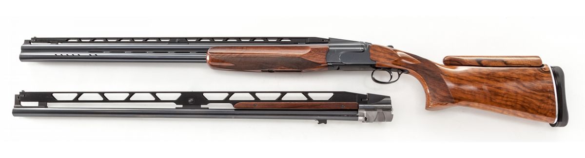 Perazzi MX10RS 2-Bbl Trap Combo Shotgun Set