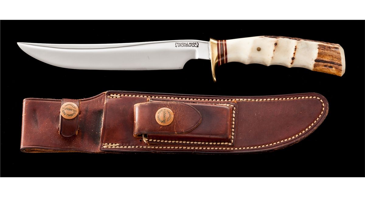 Randall Model 3 Pinned Stag ''Hunter'' Knife