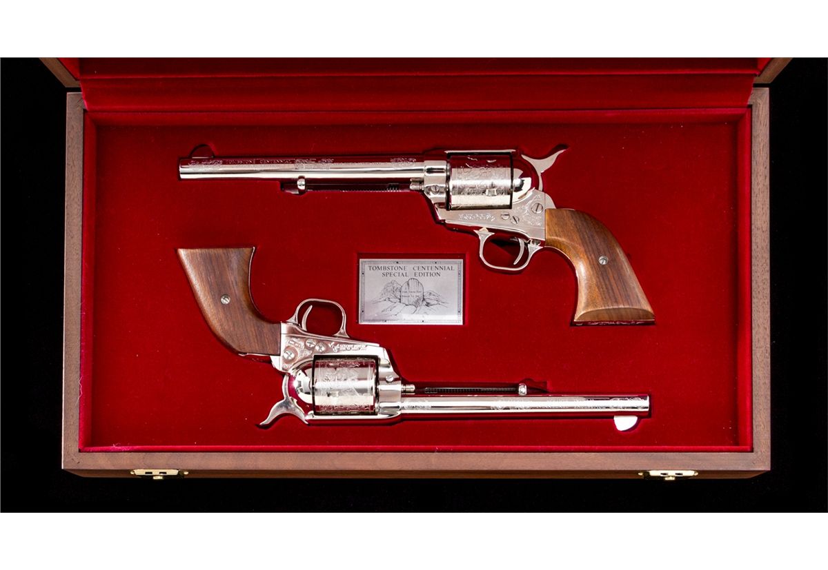 Pair Colt Tombstone Cent'l Sp. Ed. SAA Revolvers