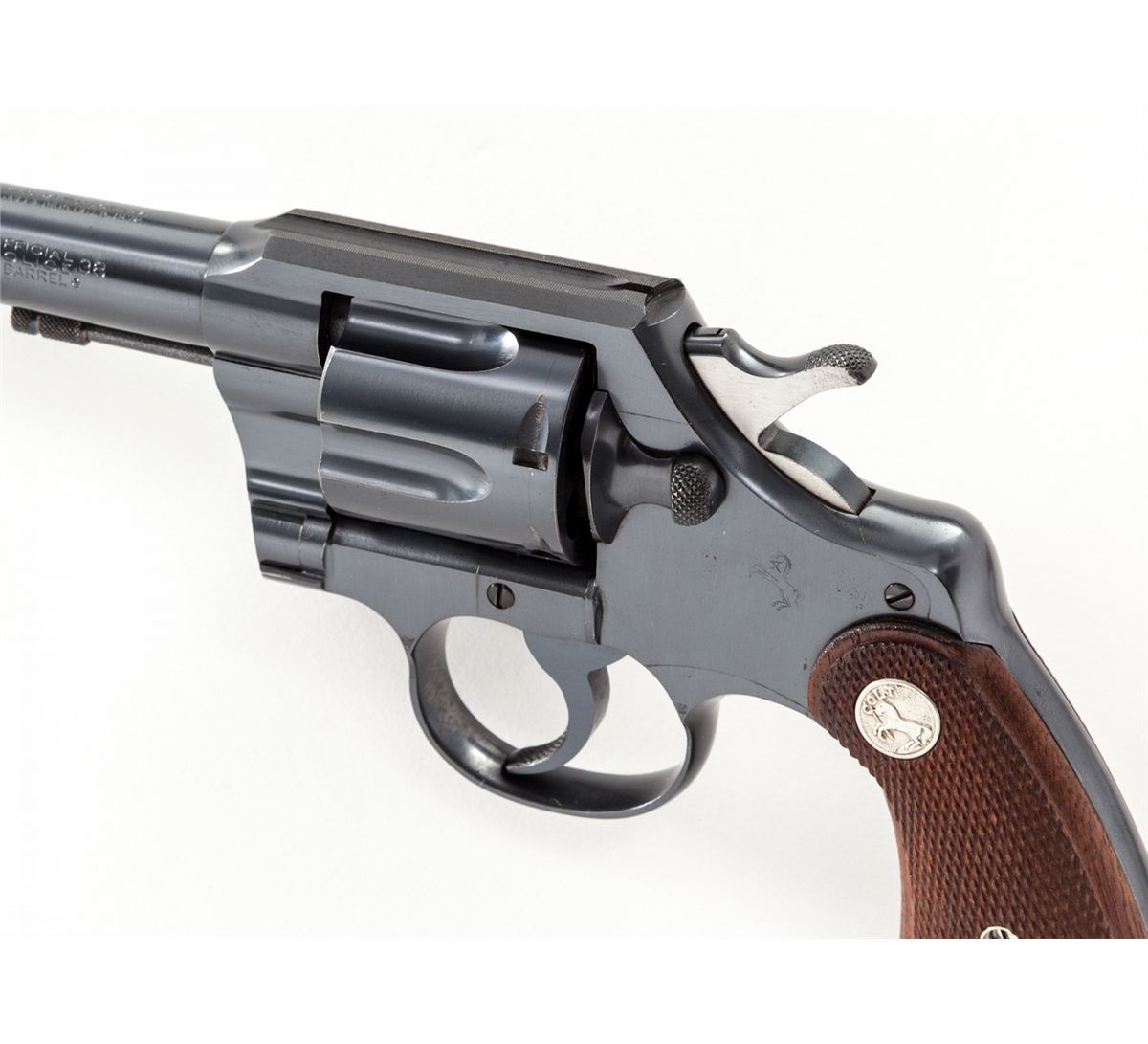 Colt Heavy Barrel Official Police DA Revolver