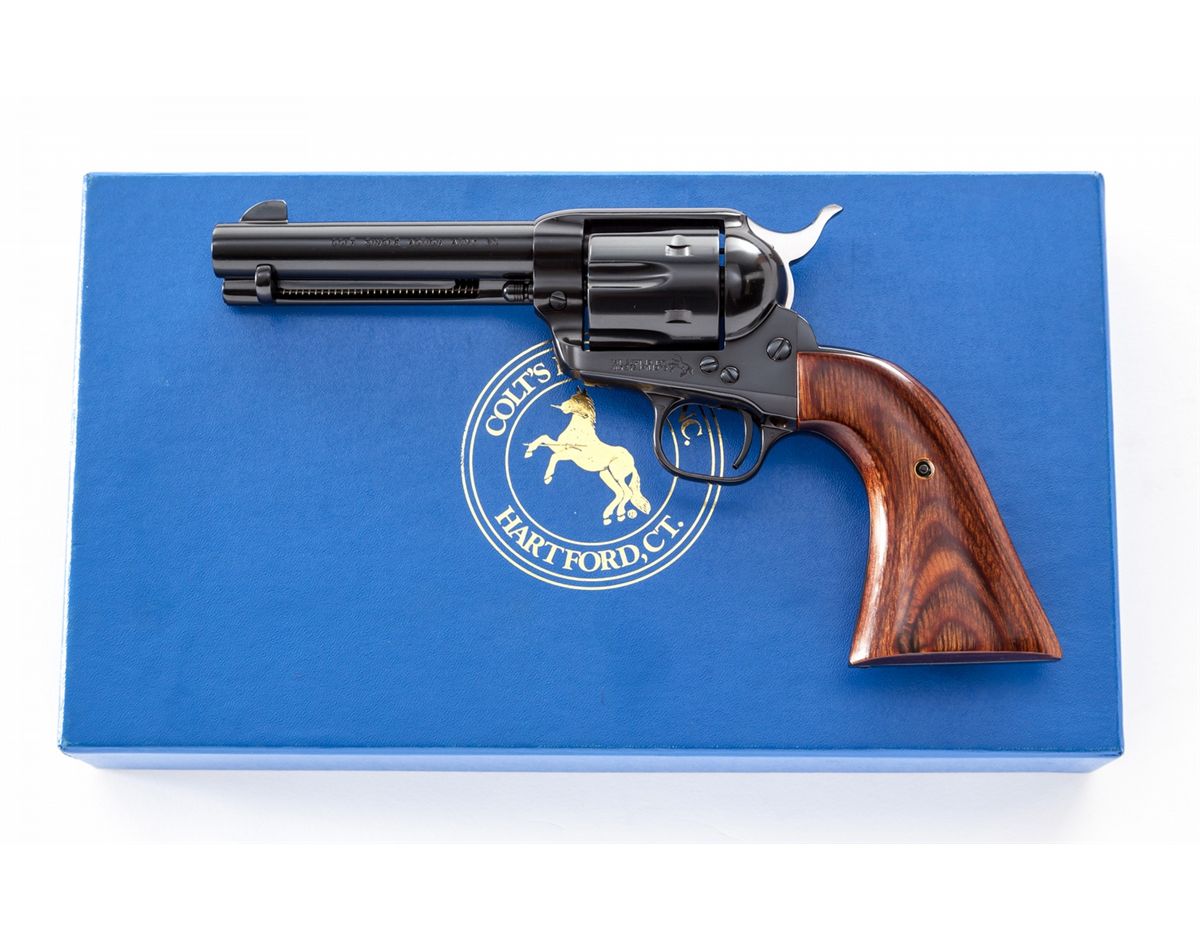 Scarce Extended Long Grip Colt SA Revolver