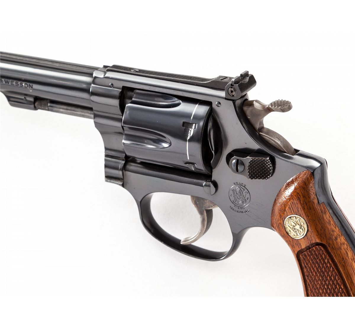 S&W Model 34 Double Action Revolver