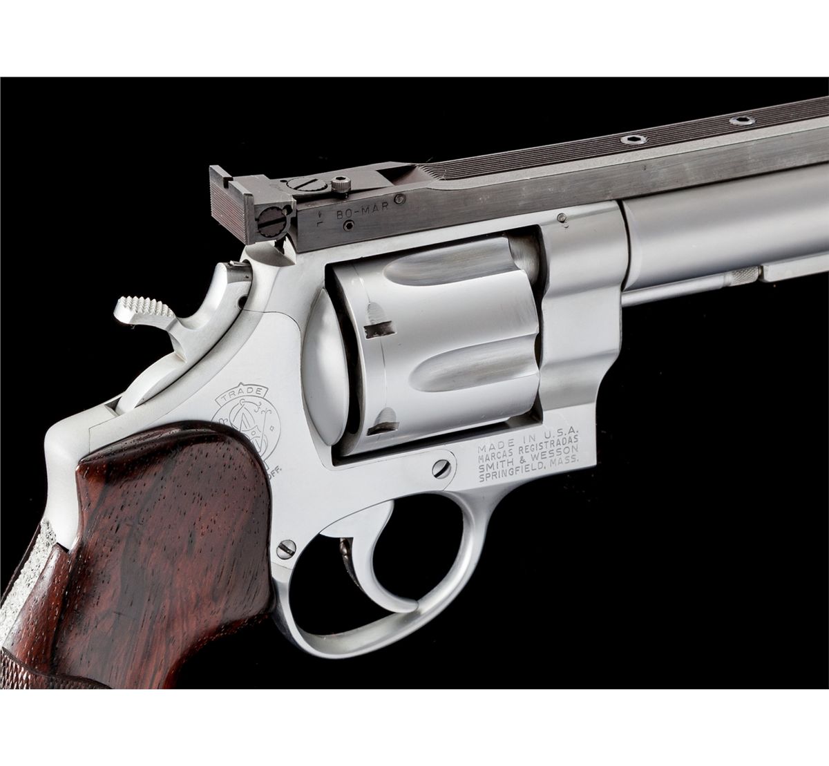 Custom S&W Model 28-2 Double Action Revolver