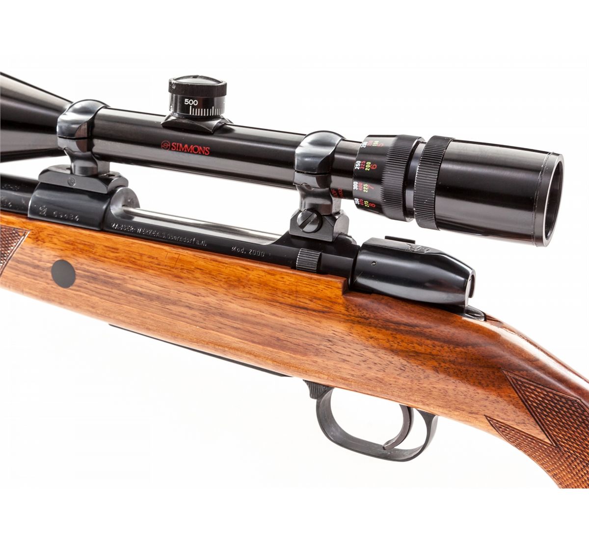 West German Mauser Model 2000 Bolt Action Rifle