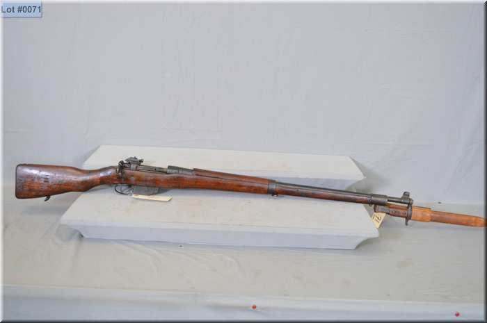 Ross Rifle Mod M10 Mark III .303 cal straight pull bolt action full ...