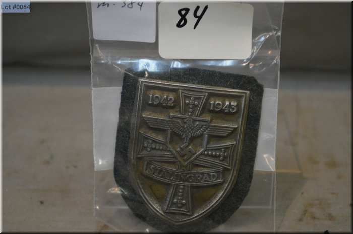 Nazi Sleee Shield for Stalingrad Campaigns 1942-1943