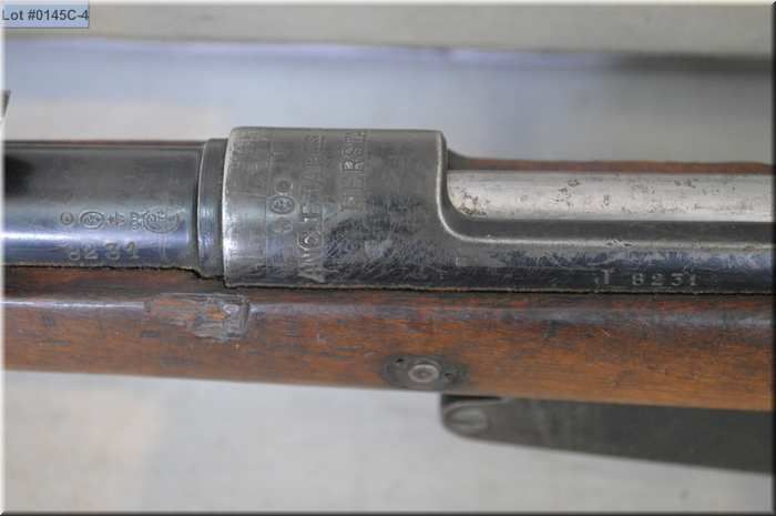 Mauser ( Belgian ) M1935 ( ANC. ETABTS Piper Herstl 7.65 mm cal bolt ...
