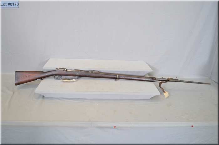 Commission Rifle ( Amberg Dated 1892 ) Mod 1888 .8 MM Mauser cal bolt ...