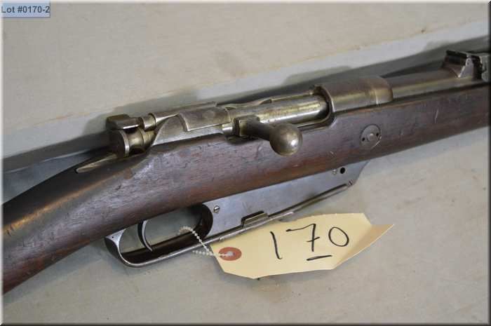 Commission Rifle ( Amberg Dated 1892 ) Mod 1888 .8 MM Mauser cal bolt ...