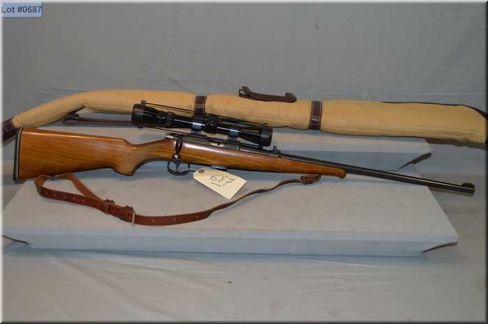 Bruno Mod No 5 .22 LR cal clip fed bolt action Rifle w/22 3/4" bbl ...