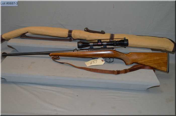 Bruno Mod No 5 .22 LR cal clip fed bolt action Rifle w/22 3/4" bbl ...