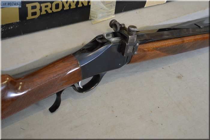 Browning Mod 78 .45 - 70 cal falling block Rifle w/24" oct bbl [ blue ...