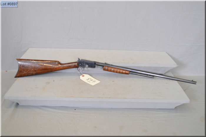 Marlin Mod 20-A .22 LR cal tube fed pump action Rifle w/24" oct bbl ...